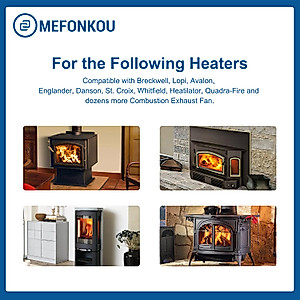 MEFONKOU 6" Pellet Stove White Gasket for Combustion Exhaust Fan Mounting Blower to Housing Seal with 100's and Most Pellet Stoves 2100J（3/pack）