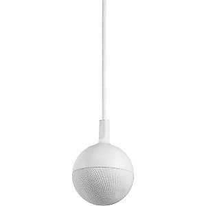 Vaddio EasyIP CeilingMIC D Wired Microphone - 3 ft - 100 Hz to 16 kHz - Uni-Directional - Ceiling Mount - RJ-45