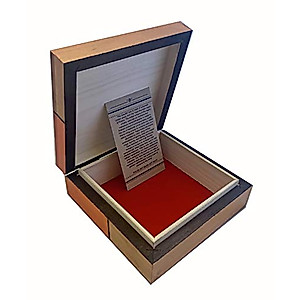 Black Cat on a Chair Wooden Box Polish Handmade Keepsake Black Cat Jewelry Box