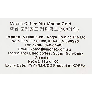 Maxim Mocha Gold Mild Coffee Mix - 100pks