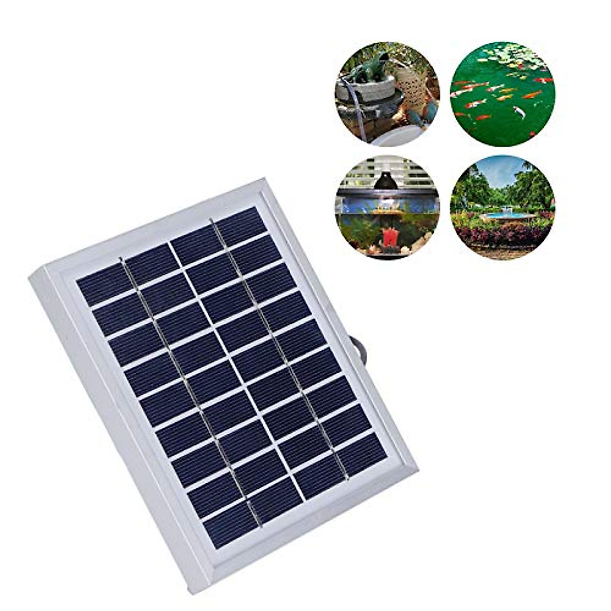 plplaaoo Solar Fountain Pump,Solar Fountain Pump for Bird Bath,Solar Water Pump Kit for Bird Bath Ponds Garden,Solar Powered Water Pump with Panel Water Pump for Outdoor Fountain