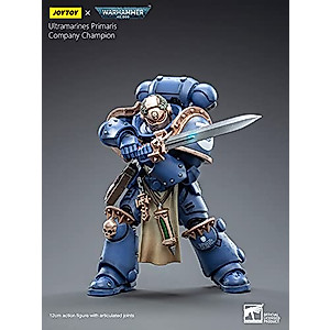 JOYTOY Warhammer 40K 1/18 Action Figure Ultramarines Primaris Company Champion Joy Toy Models