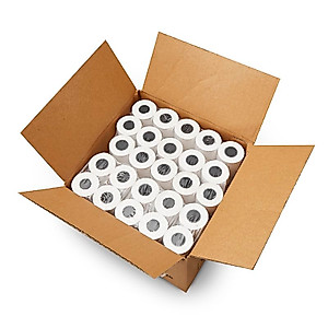 200 Rolls) 2 1/4 x 50 Thermal Paper Receipt Rolls 2.25 x 50 ft, POS/Cash Register, Fits All Credit Card Terminals, Verifone VX520 Ingenico ICT220 ICT220 ICT250 FD400, BPA Free from ShopSmartOnline