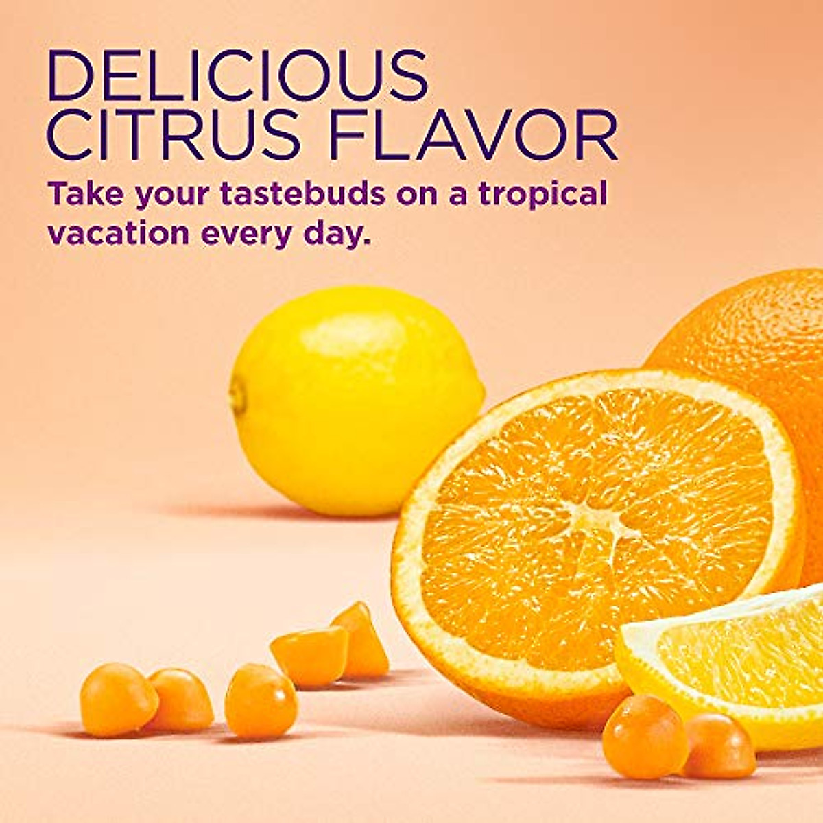 Nature's Bounty Hair Skin Nails with Biotin and Collagen, Orange, 80 Count Pack, (Pack of 2)