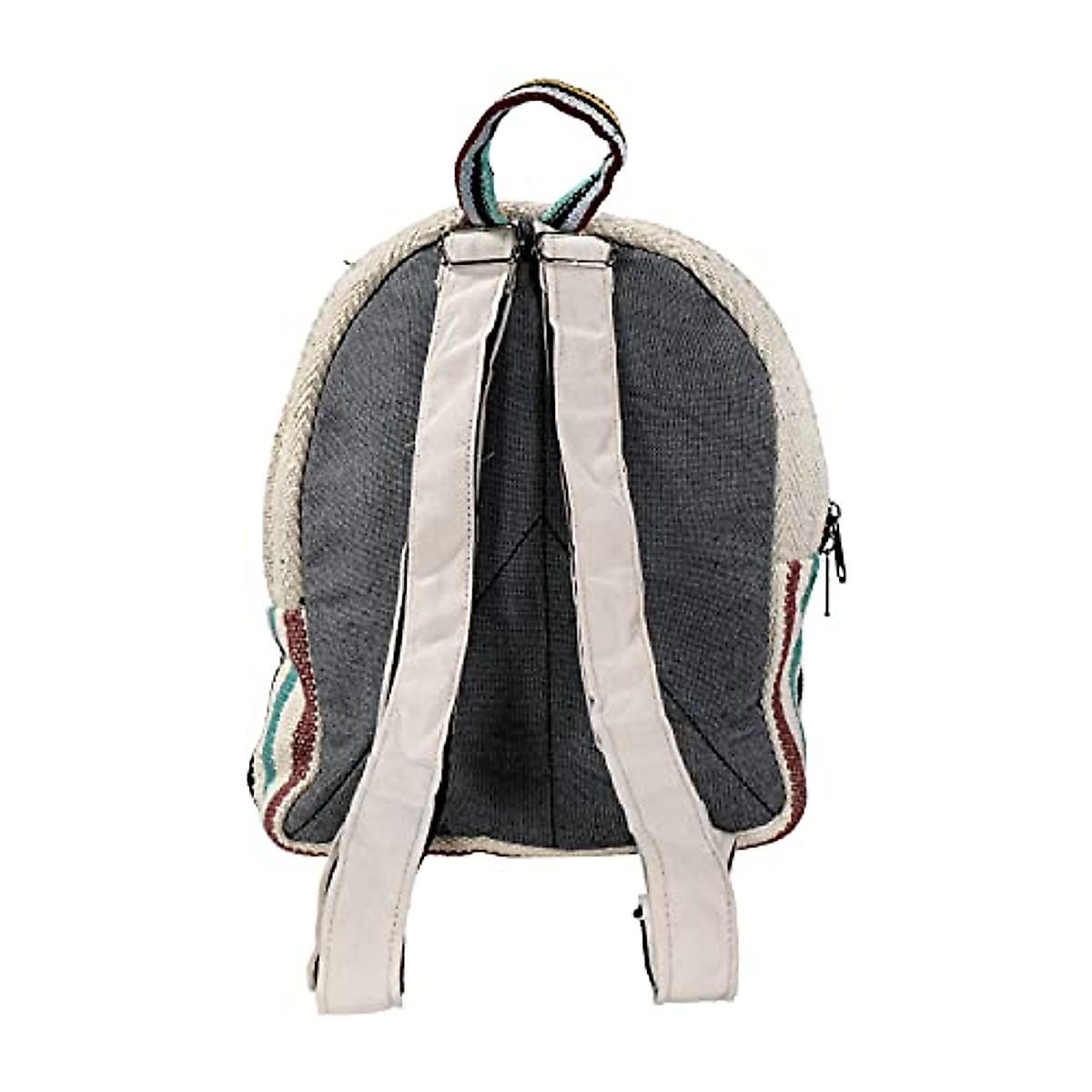 Mini hemp backpack, Cotton and hemp backpack, hippie bag, hobo bag, himalayan bag