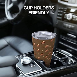 WXZYFP Car cup (single silver rim), can use a straw or drink directly, easy to use.Chocolate Squares Cake