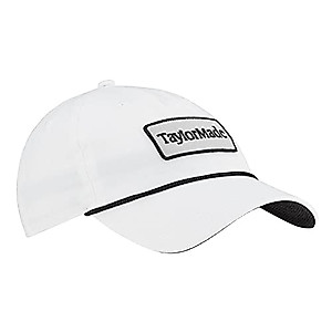 TaylorMade Golf Vintage 5 Panel Rope Hat White