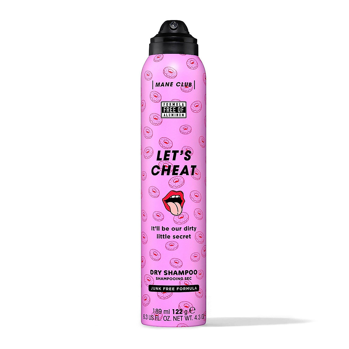 MANE CLUB Let's Cheat Dry Shampoo, cruelty free, vegan, no sulfates or parabens, 4.3 Oz