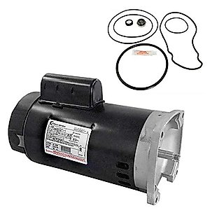 Puri Tech Replacement Motor Kit for Pentair Whisperflo 1.5HP WF-6 AO Smith B2858 w/GO-KIT-32
