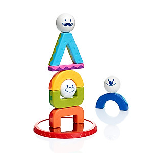 SmartMax My First Acrobats STEM Magnetic Toy with Building Challenges for Ages 1.5-5