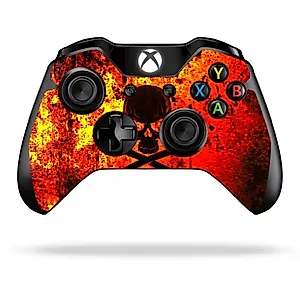 MightySkins Skin Compatible with Microsoft Xbox One or One S Controller - Bio Skull | Protective, Durable, and Unique Vinyl wrap Cover | Easy to Apply, Remove, and Change Styles | Made in The USA