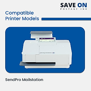 Save On Postage Ink Compatible SL-870-1 Red Ink Cartridge for New SendPro Mailstation (CSD1) Compatible (2)