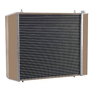 OzCoolingParts 3 Row Core All Aluminum Radiator Compatible for 1994-1998 L a n d R o v e r De fender Dis covery 300TDI 90/110 BTP2275