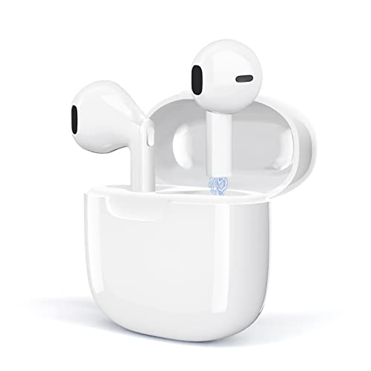 Wireless Earbuds Bluetooth 5.0 Headphones with 30h Cycle Playtime Built-in, IPX6 Waterproof In-ear Fast Charging Case Bluetooth Headphones Stereo Earphone Cordless Sport Headsets with Microphone