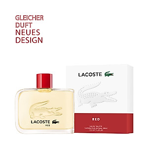 Lacoste Red Eau de Toilette for Him Men's Fragrance - Father's Day Gift