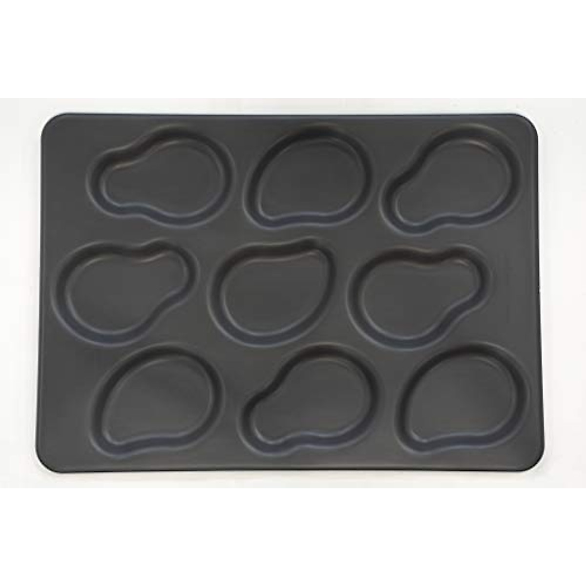 LloydPans Egg Pan, 12.88 x 17.88 Inch 9-Cavity Irregular Egg Pan, Pre-Seasoned PSTK