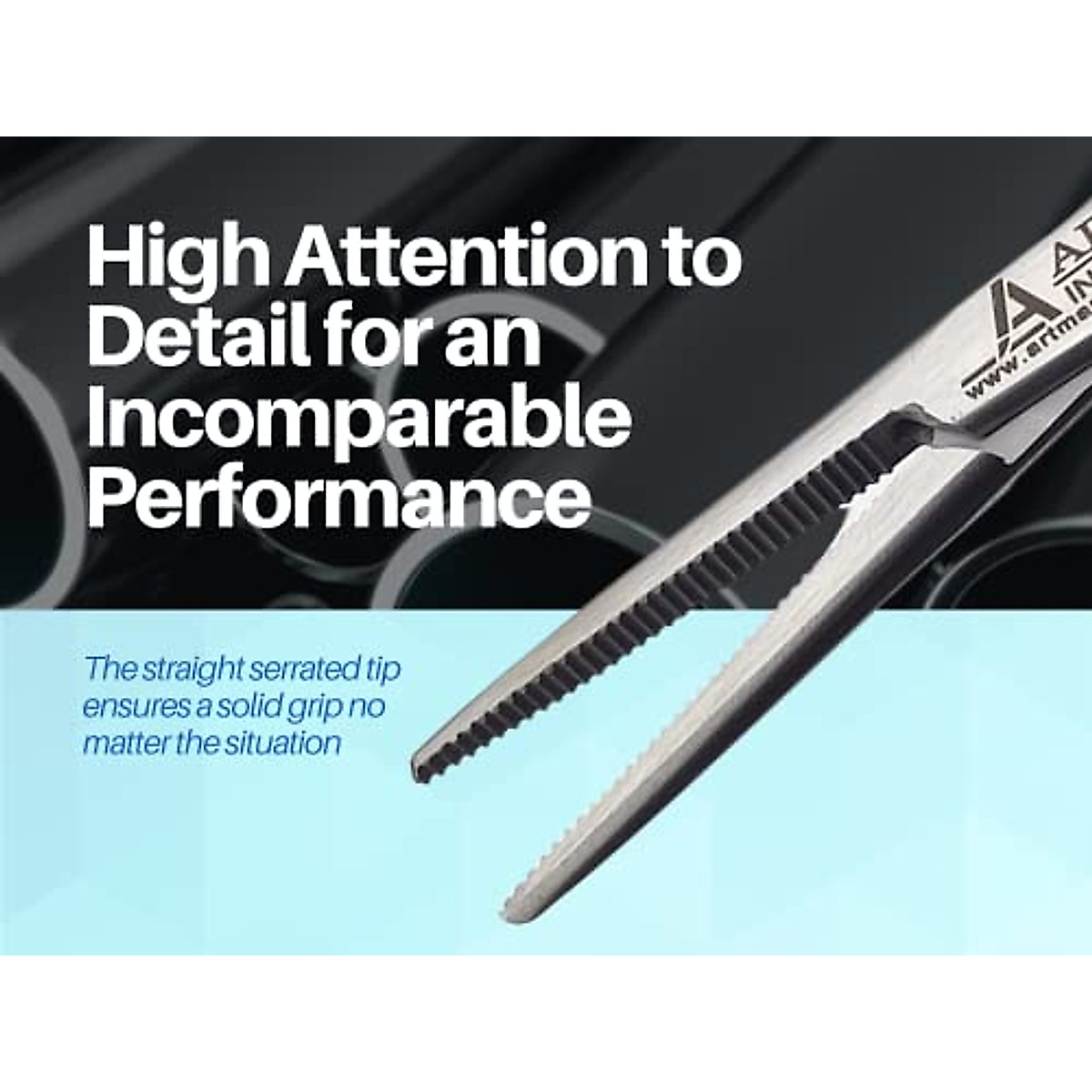 Artery Forceps Straight 5 inches Mosquito Orthodontic Dental Surgical hemostat by Wise LINKERS