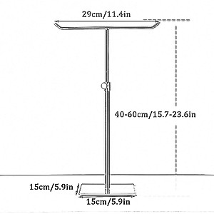 LXLIGHTS Hand Towel Holder, Stainless Steel T-Shaped Clothing Store Earrings Jewelry Stand with Square Base for Bathroom Kitchen Scarves Display Rack, 3 Colors (Color : Gold)
