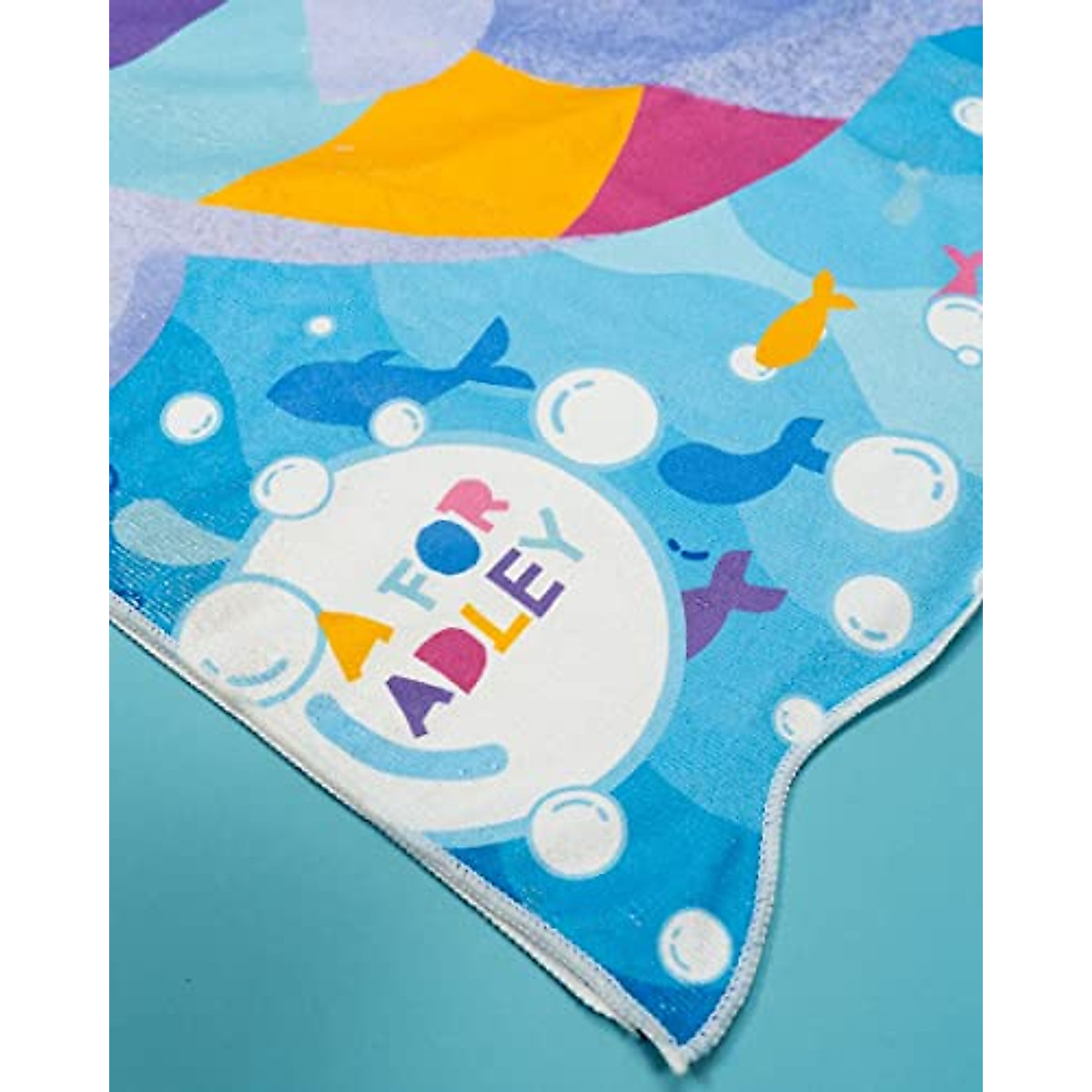 A For Adley Merch The Official Adley Ultimate Swimming Package with Three of Adleys Favorite Swimming Supplies The Adley Narwhal Towel, Adley Floaties and a Full Face Snorkie