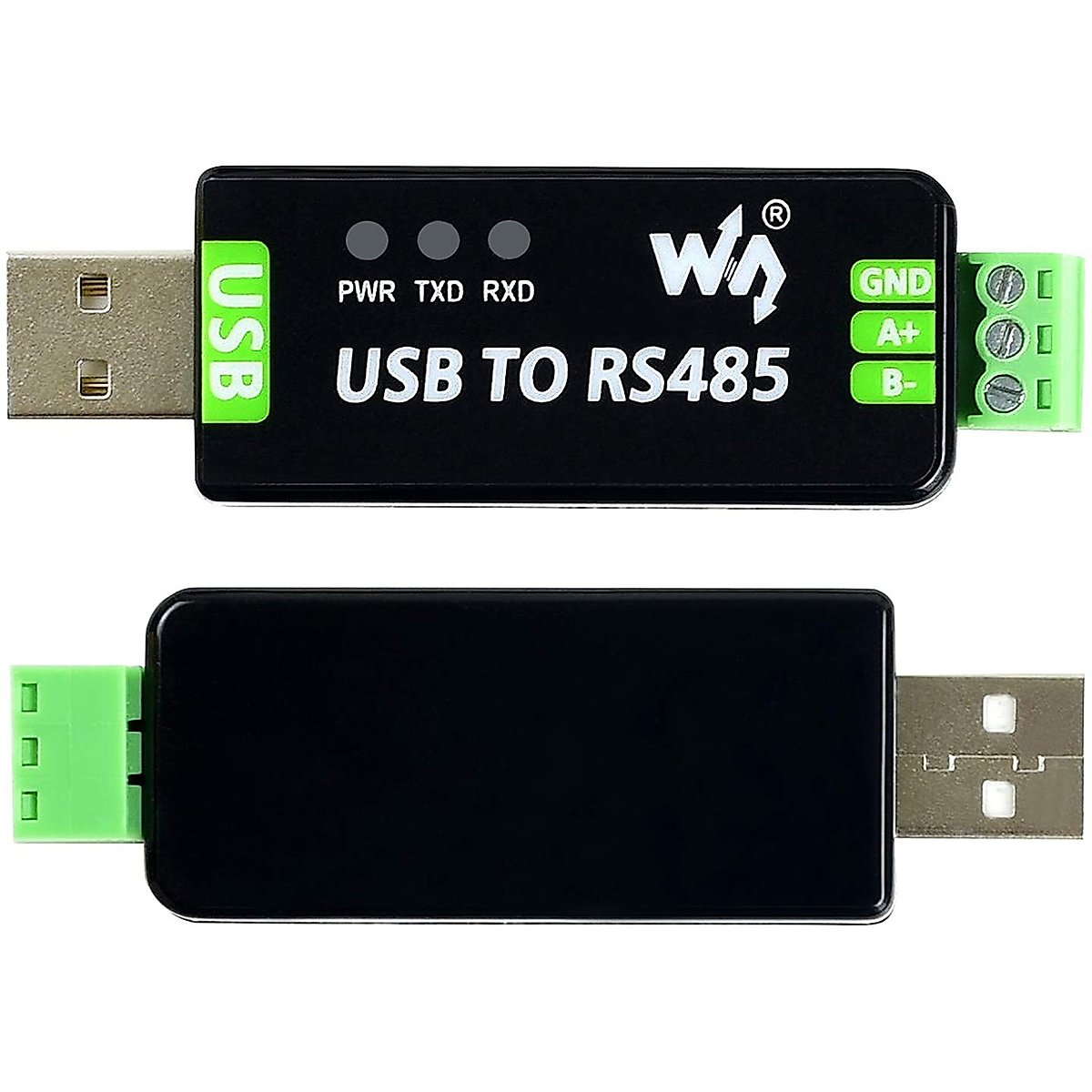 USB to RS485 Converter Industrial Adapter Original FT232RL and SP485EEN Fast Communication Embedded Protection Circuits Resettable Fuse ESD Protection