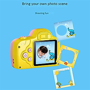 LKYBOA Kids Camera, HD Digital Video and, Great Gift for Kids with 1.5 Inch IPS Screen and Rechargeable Battery