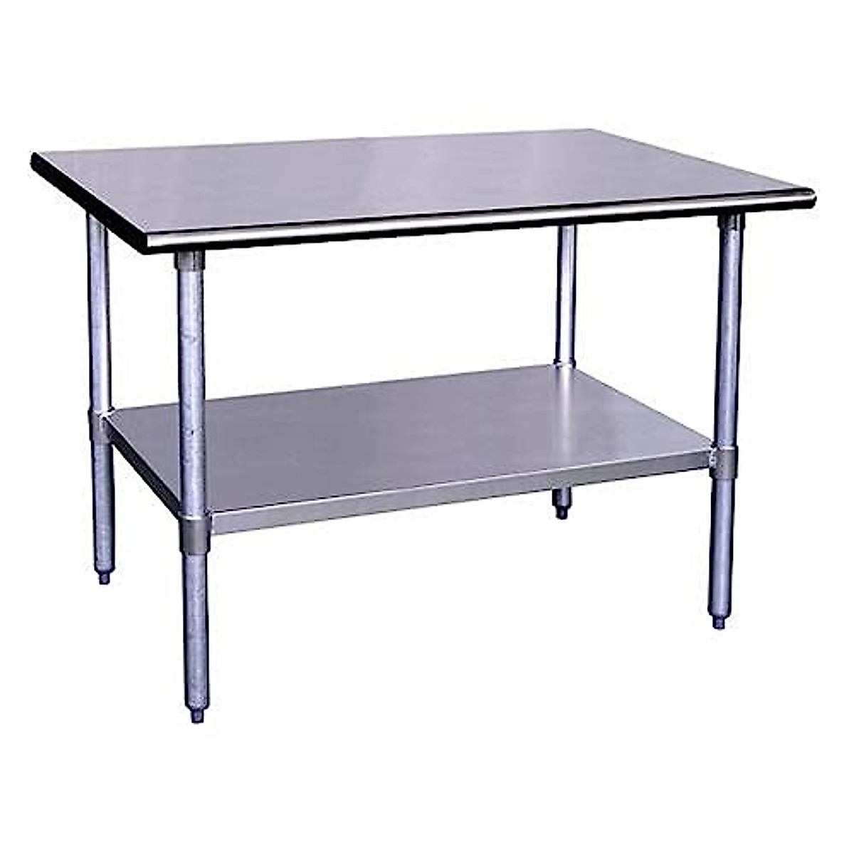 Kratos 16-Gauge Stainless Steel Worktable with Undershelf, 36" Wx30 D