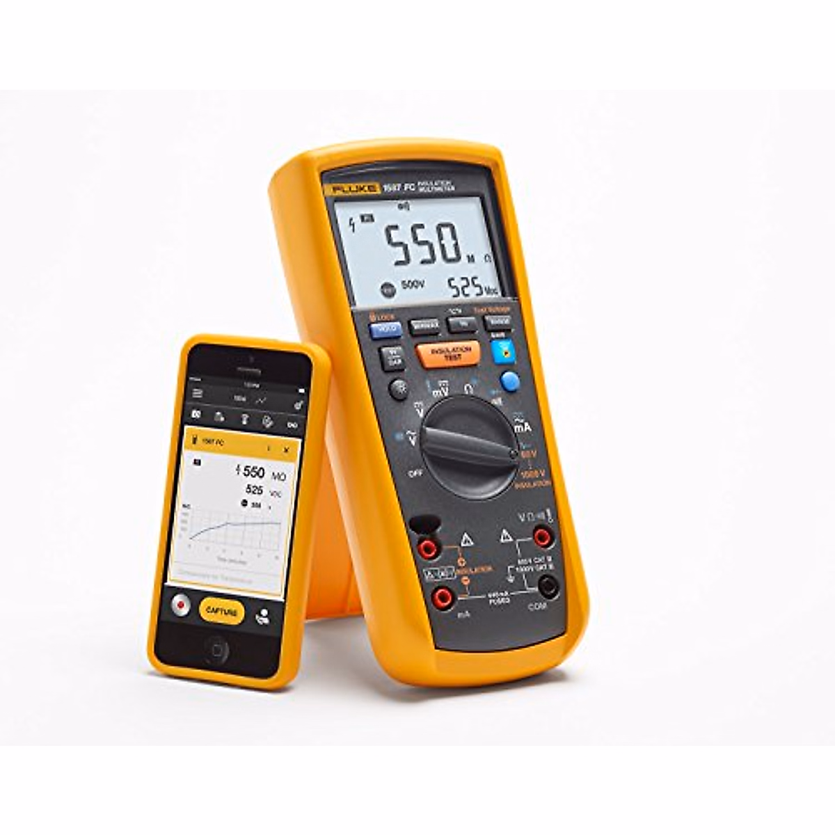 Fluke 1587/I400 FC 2-In-1 Insulation Multimeter With Clamp