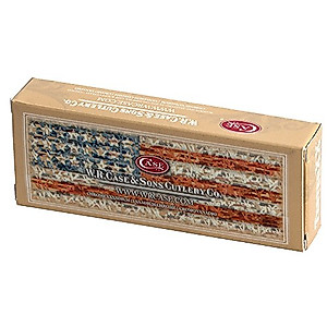 CASE XX WR Pocket Knife Madium Stockman With Synthetic Handle, Carbon Steel CV Blades, Length Closed: 3 5/8 Inches (Yellow Synthetic)