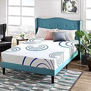 TMEOSK Full Size 8 Inch Mattress Gel Memory Foam Mattress with Bamboo Charcoal Infused, Cooling Sleeper, Balance Support for Bedroom Pressure Relief - Medium Comfortable (Full)