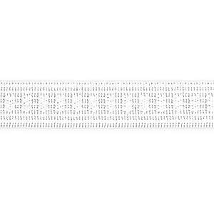 Dritz Notions Elastic Non Roll 1/2"x4yd Wht ,White