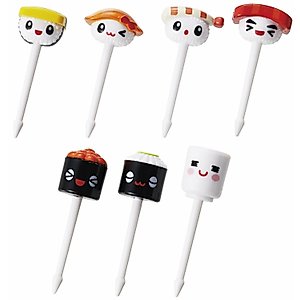 トルネ Torne P-3262 Bento Picks, SUSHI Picks, Pack of 7