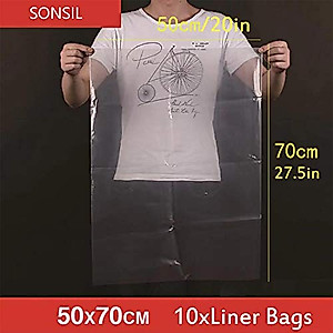 Turkey Brining Bags,20x27.5in,Food Grade 5 Gallon Bucket Liner,Great For Storage Food, Heavier Duty Materials, Leak Proof Brining Bags for Turkey, Chicken, Beef, Thanksgiving, Set of 10pcs(No BPA)