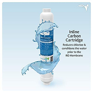 Aquatic Life RO Buddie Cartridge 3-pce Bundle, 1-Color Changing Mixed Bed DI Resin Cartridge, 1- Sediment Cartridge, 1-Carbon Cartridge