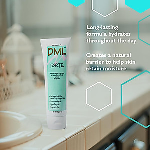 DML Forte Skin Care- Super-Hydrating Hand, Face, and Body Moisturizer/ Hypoallergenic Face Moisturizer for Dry and Cracked Skin/ Gentle Moisturizing Cream Safe for Faces and Sensitive Skin / 4 oz