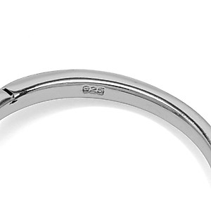 Silvershake 8X6mm Natural Oval Shape Moonstone 925 Sterling Silver Solitaire Ring Size 8