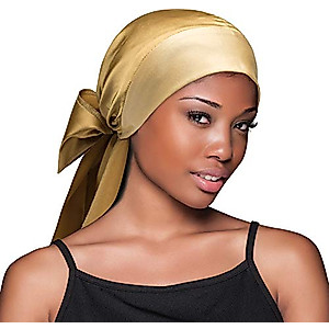 Firstline Evolve Essentials Satin Edge Wrap Scarf,Champagne,1 Count (Pack of 1)