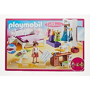 Playmobil Bedroom with Sewing Corner Furniture Pack