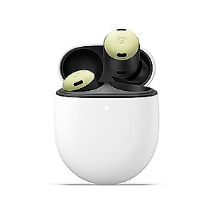Google Pixel Buds Pro - Noise Canceling Earbuds - Up to 31 Hour Battery Life with Charging Case- Bluetooth Headphones - Compatible with Android - Lemongrass