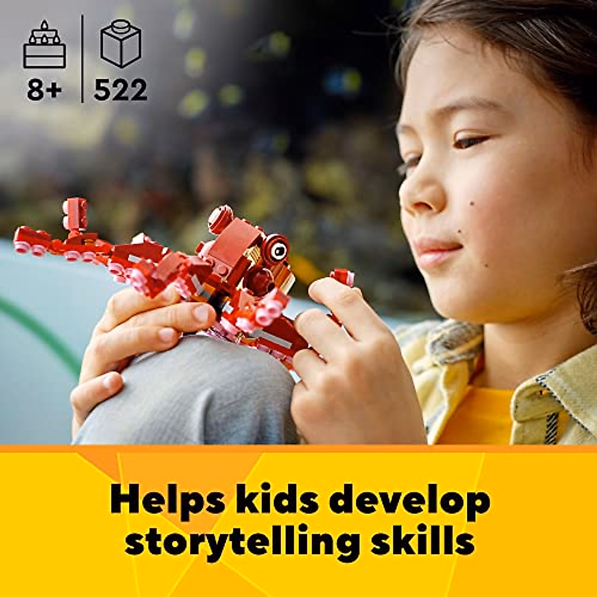 LEGO Creator 3in1 Sunken Treasure Mission 31130 Building Toy Set for Kids, Boys, and Girls Ages 8+ (522 Pieces)