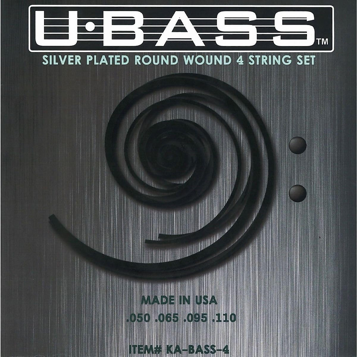 Kala Metal Round Wound U•BASS Strings (KA-BASS-4)