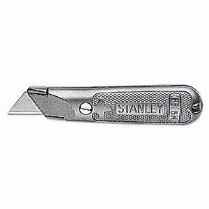 Stanley - Classic 199 Fixed Blade Utility Knives Heavy Duty Utility Knife - Sold as 1 Each