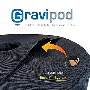Gravipod 18" Round Umbrella Base Weight Bag - Up to 85 lbs.