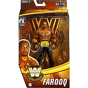 WWE Elite Legends Collection 6-inch Articulated Action Figure Series (Farooq)
