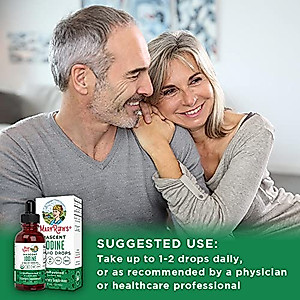 Potassium Iodide | Iodine Supplement | 1 Year Supply | Iodine Drops | USDA Organic | Nascent Iodine | Vegan | Packaging May Vary | 1 Fl Oz