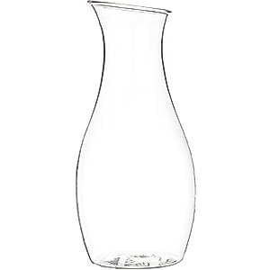 Carlisle FoodService Products 7090307 Cascata Carafe Juice Jar Beverage Decanter Only, Plastic, 1.5 L, Clear