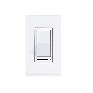 Cloudy Bay in Wall Dimmer Switch for LED Light/CFL/Incandescent,3-Way Single Pole Dimmable Slide,600 Watt max,Cover Plate Included