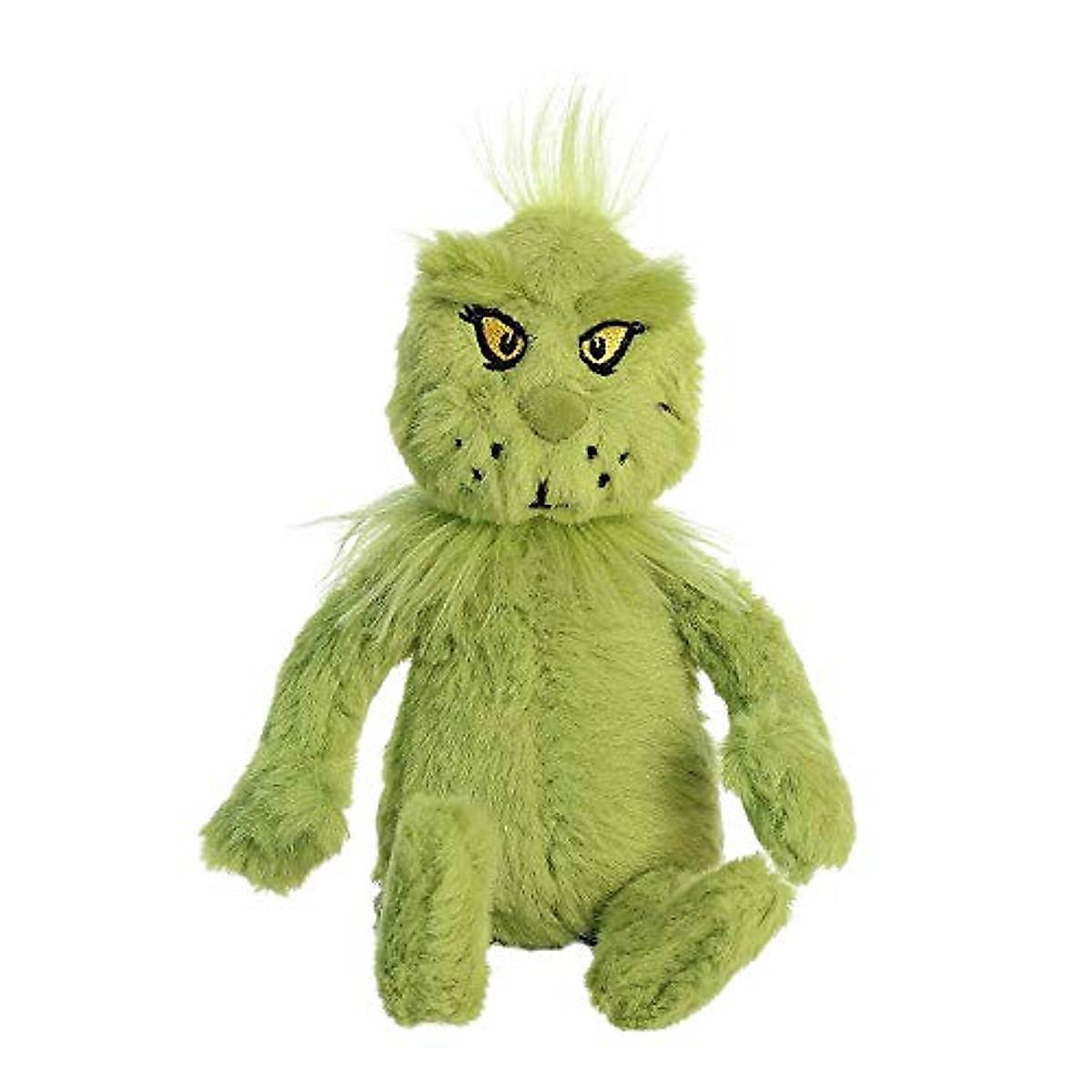 Aurora® Whimsical Dr. Seuss™ Grinch Stuffed Animal - Magical Storytelling - Literary Inspiration - Green 7 Inches