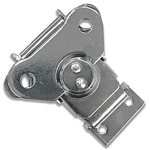 Seismic Audio - SARHW55 - Heavy Duty 2.5 Inch Butterfly Latch & Keeper Surface Mount Stainless