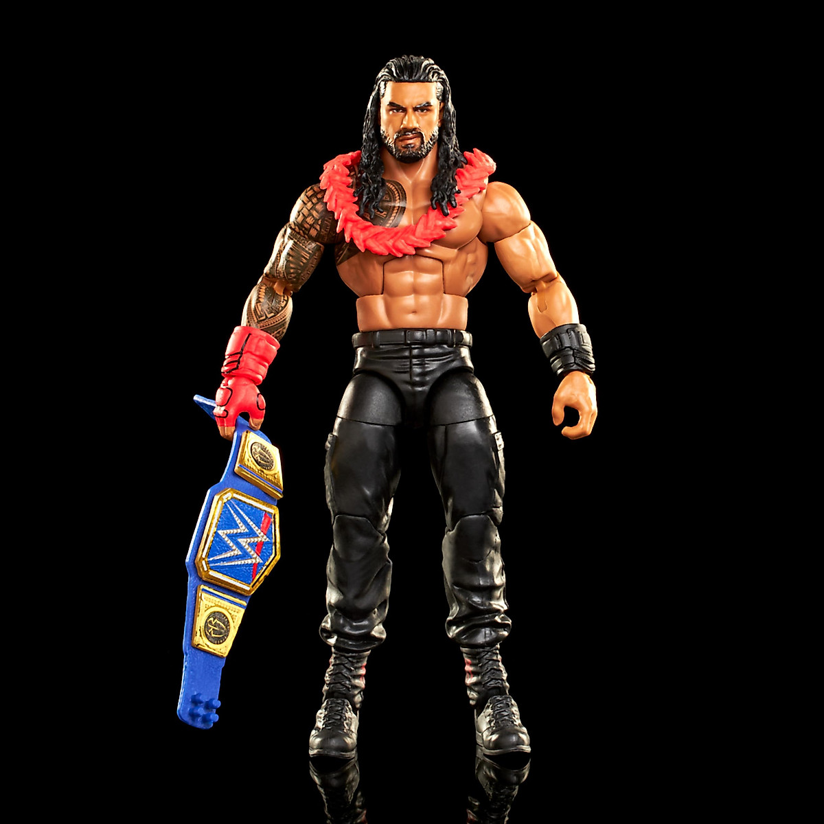 Mattel WWE Roman Reigns Elite Collection Action Figure with Accessories, Articulation & Life-like Detail, Collectible Toy, 6-inch