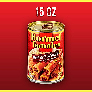 Hormel Beef Tamales, 15 Ounce (Pack of 12)